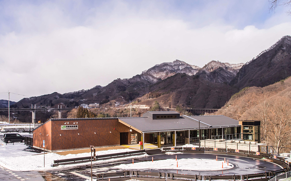 Isawa-Onsen Station｜JR-East Design Corporation